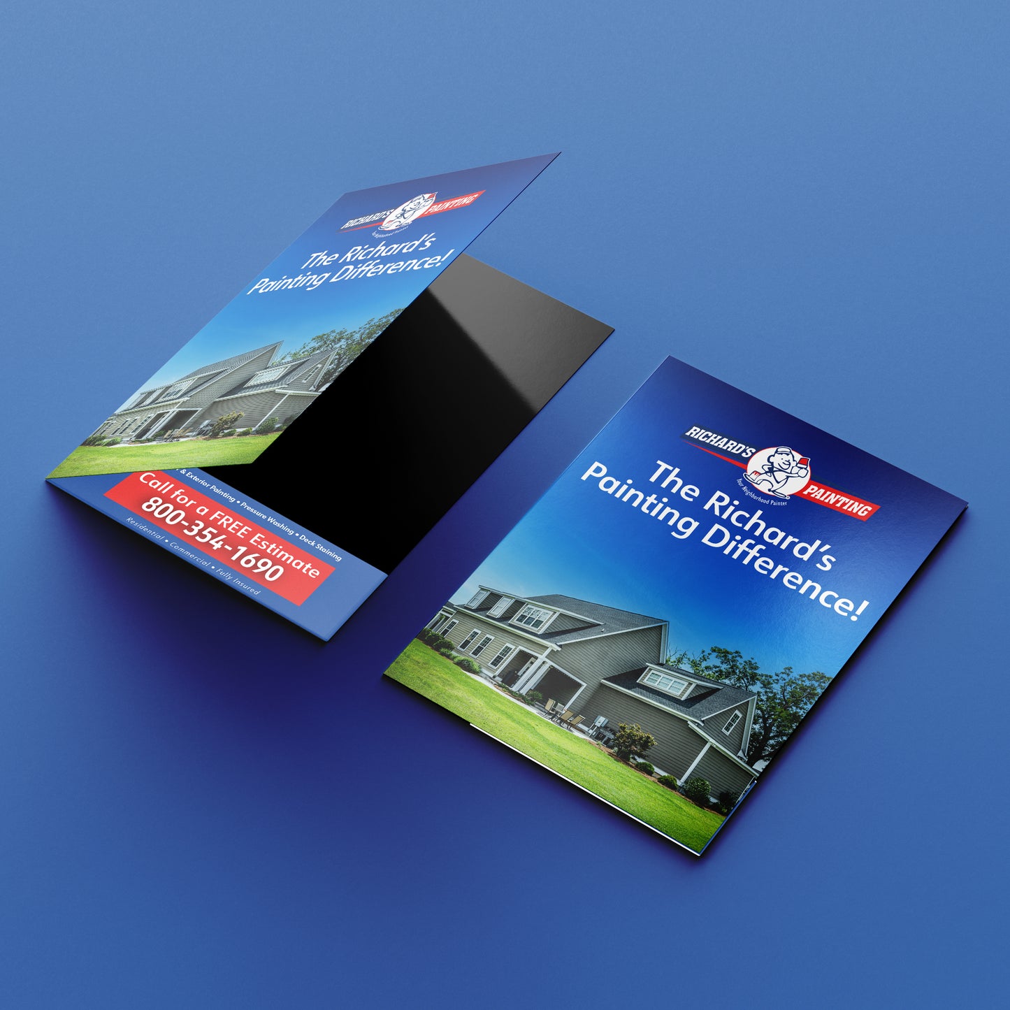 MARKETING FOLDERS 9” x 12” – Richard's Painting